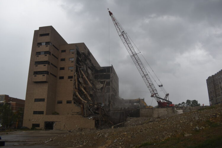Demolition Begins on OVMC’s Largest Tower | News, Sports, Jobs - The ...